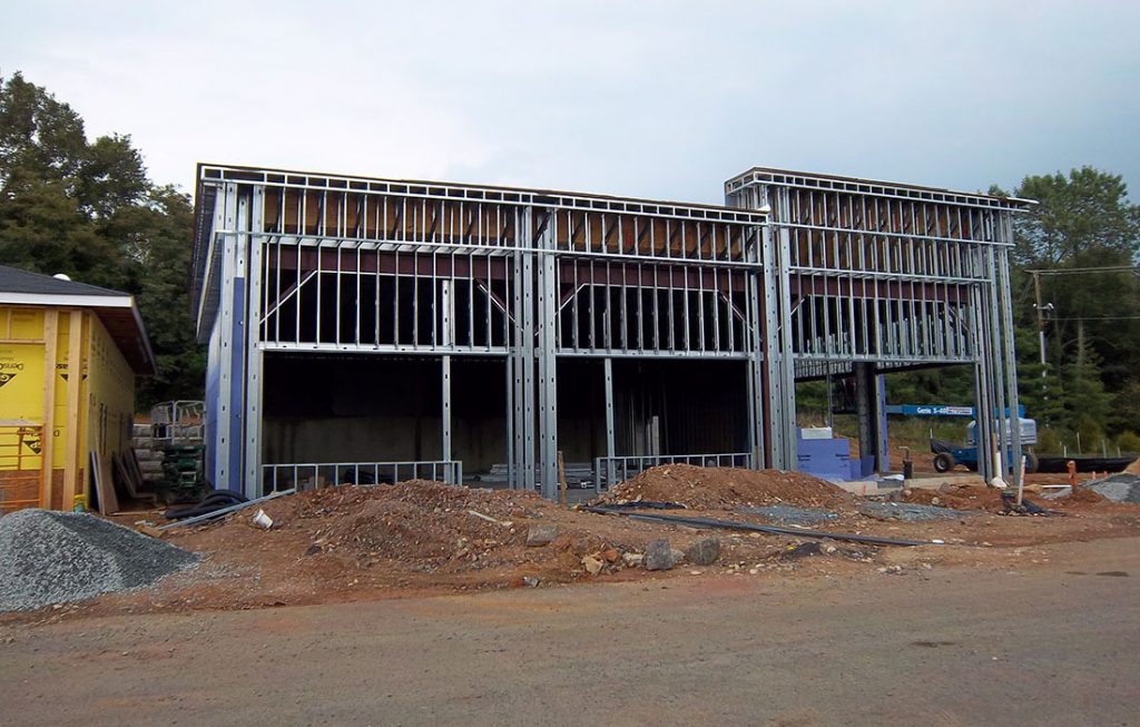 Retail Center Framing - Schupp Companies